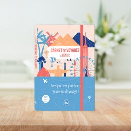 Carnet de voyages à remplir